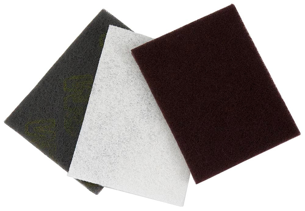 Buff Pads: 3 Base Buffing Pads that are 4.5 In X 6 In. Use these for ...